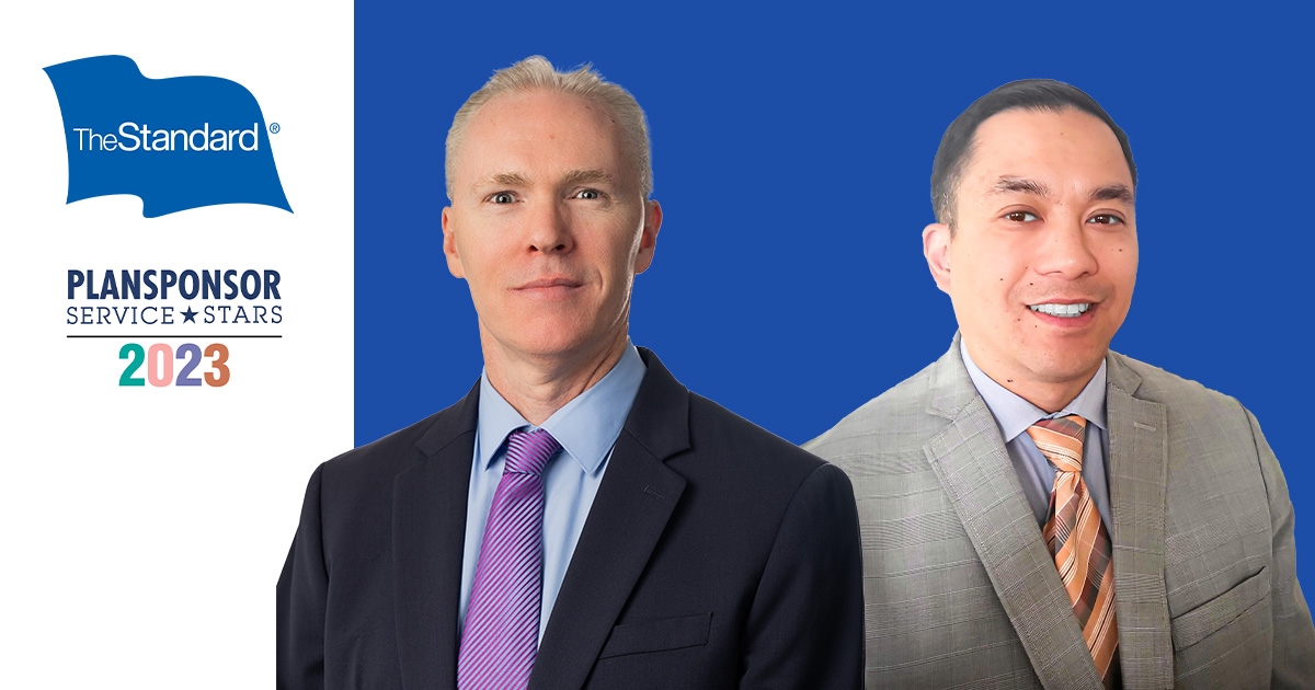 The Standard Earns Prestigious PLANSPONSOR Service Star Team Award ...